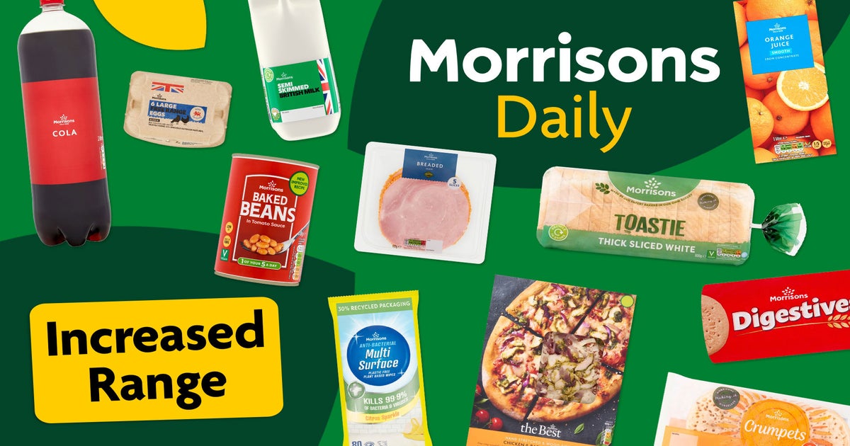 Morrisons Daily - Newcastle-U-Lyme Paris Av delivery from Keele - Order with Deliveroo