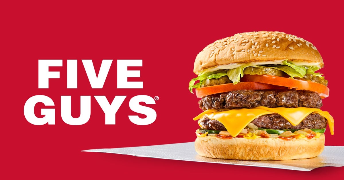 Five Guys - Hull delivery from Haworth Park - Order with Deliveroo