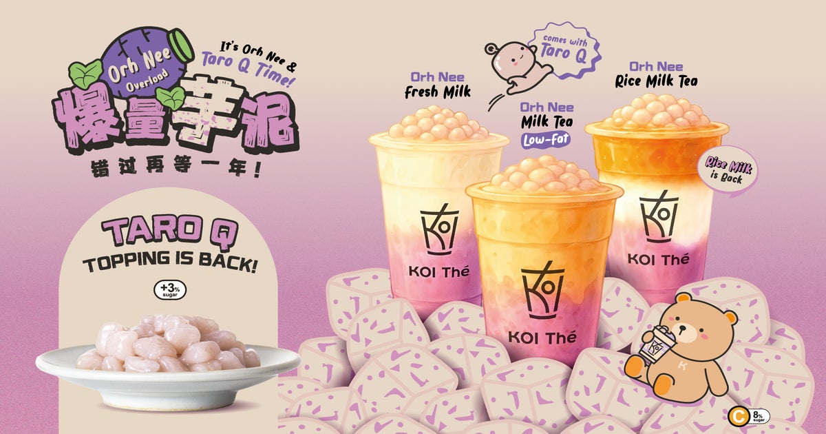 KOI Thé - Fernvale Community Club delivery from Fernvale - Order with ...