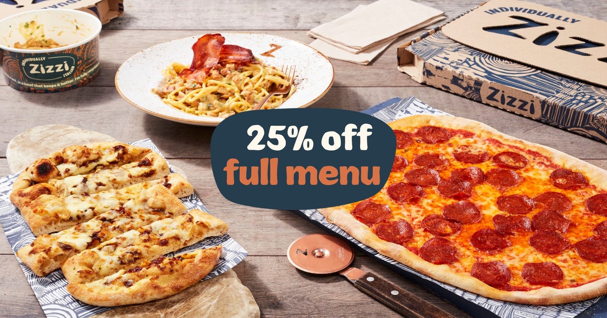 Zizzi - Solihull delivery from Solihull - Order with Deliveroo
