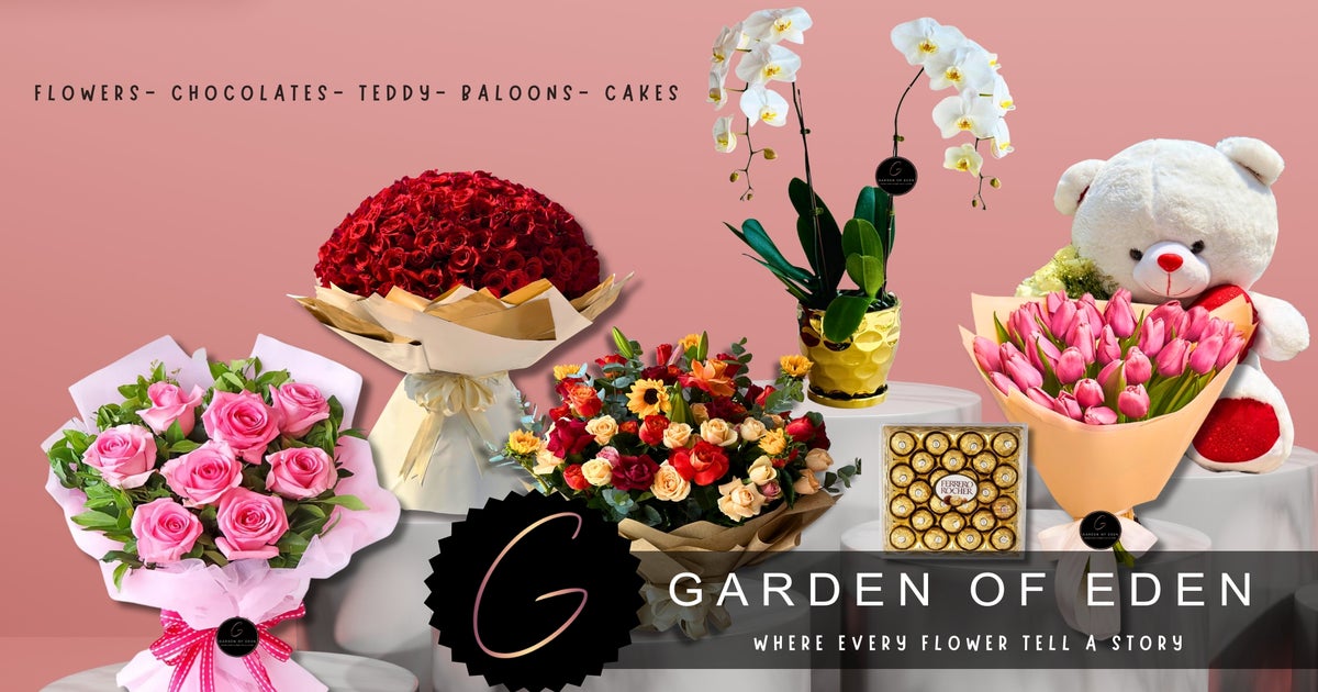 Garden Of Eden Flowers - J.L.T. delivery from J.L.T. - Order with Deliveroo