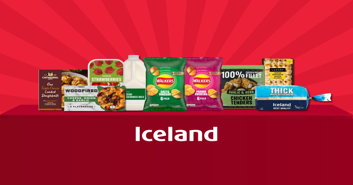 Iceland - Wallington delivery from Wallington - Order with Deliveroo