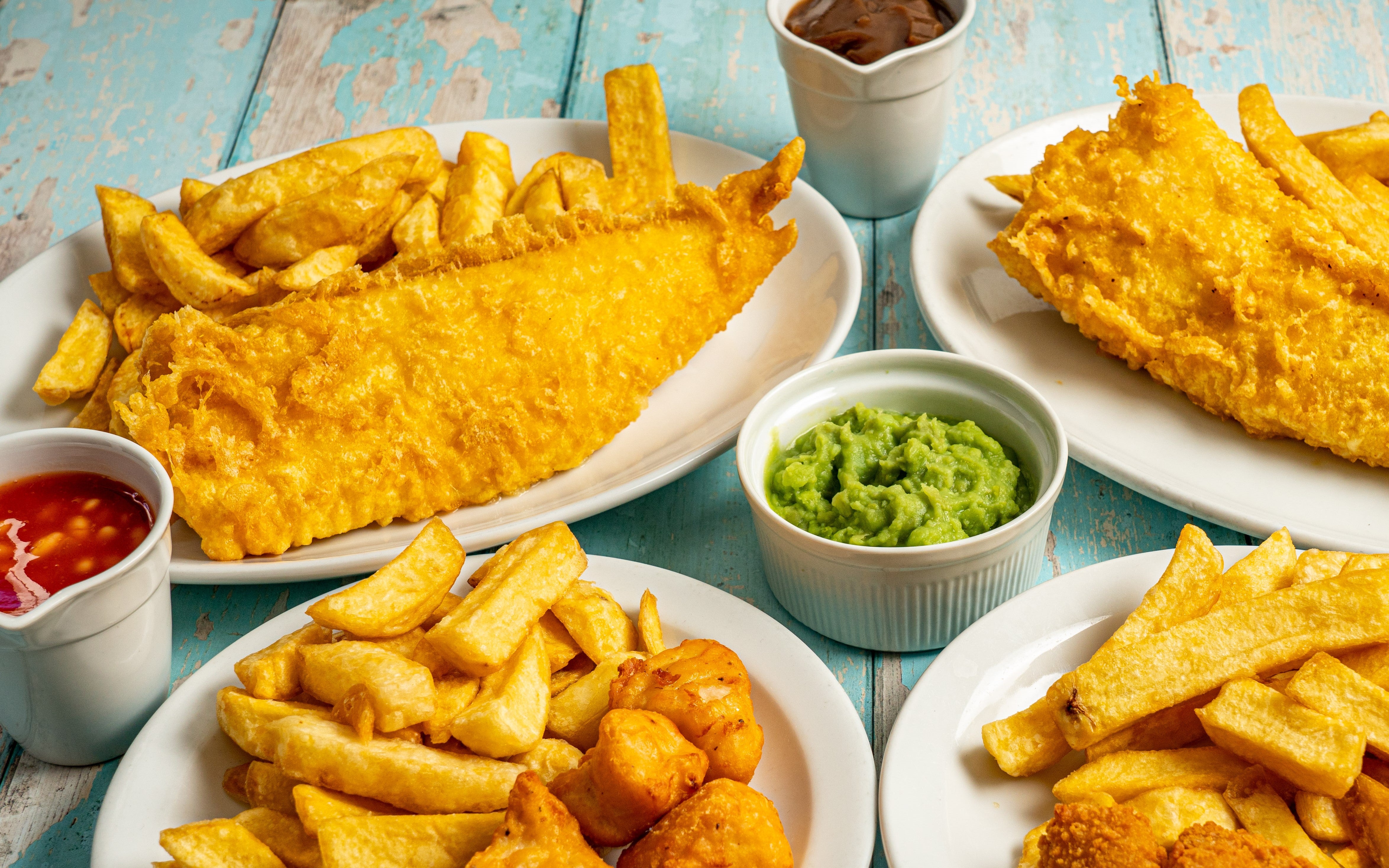 Deep Blue - Fish & Chips delivery from Godalming - Order with Deliveroo