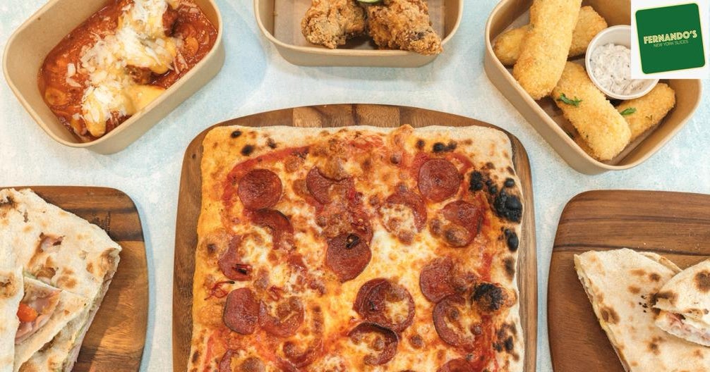 Fernando's Pizza - Trio delivery from Little India - Order with Deliveroo