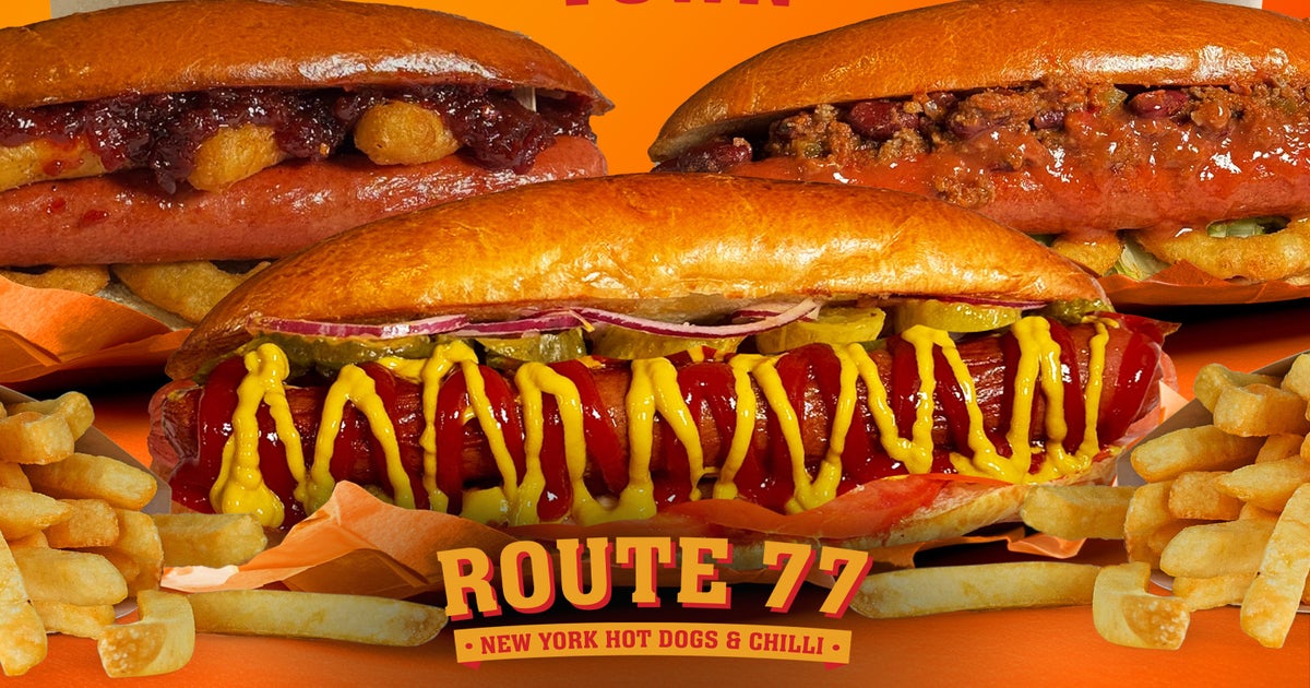 Route 77 New York Beef Hot Dogs - West Ealing - West Ealing delivery ...