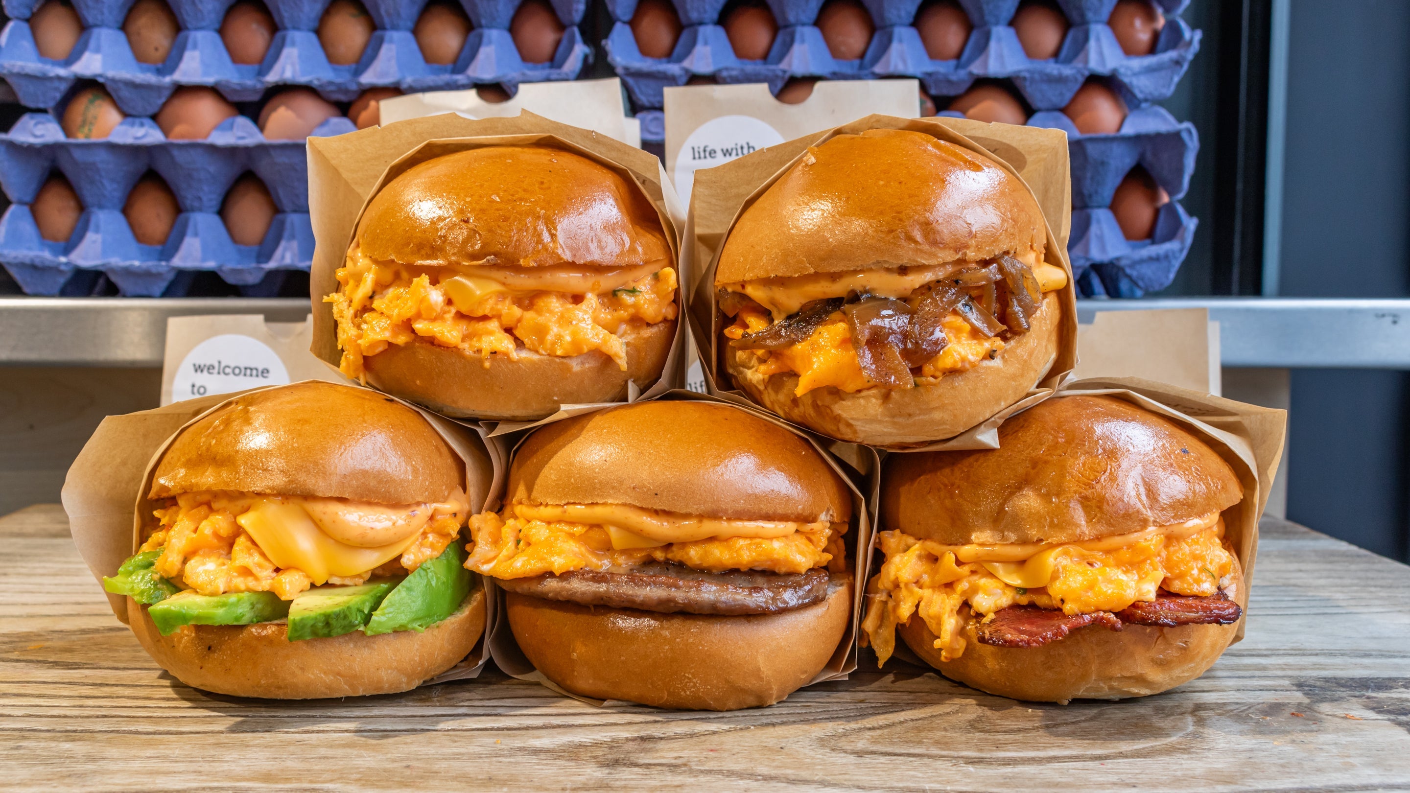 Eggandco | Kargo - The Quays delivery from The Quays - Order with Deliveroo