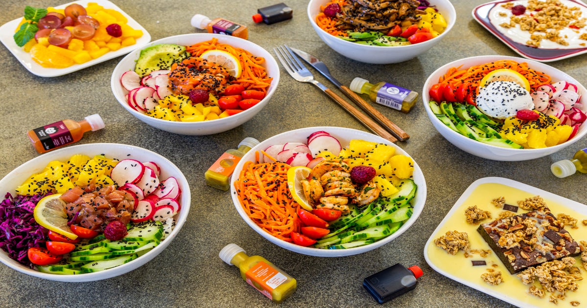 Florida Poke bowl livre depuis Ganshoren - Commandez avec Deliveroo