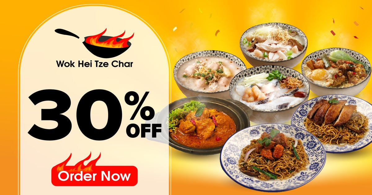 Wok Hei Tze Char - Northpoint City delivery from Yishun Central - Order ...
