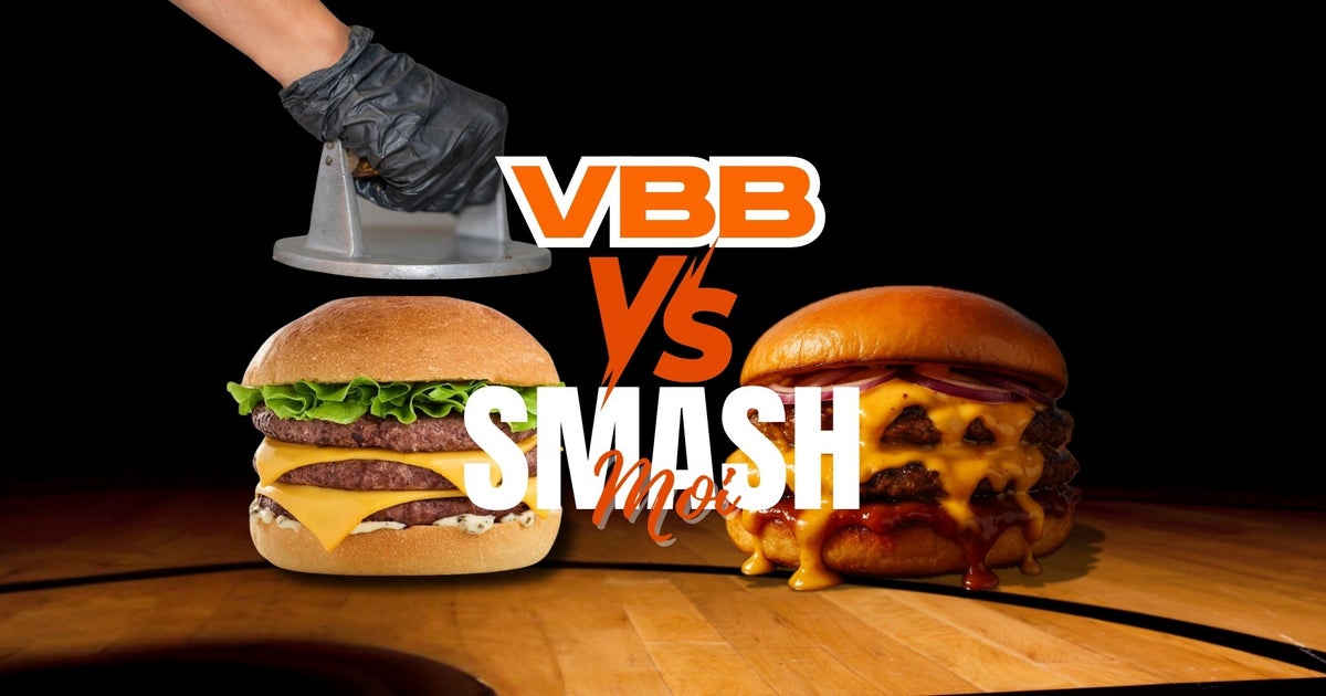 VBB Vs SMASH MOI - Very Big Burger - Bordeaux delivery from Bordeaux ...
