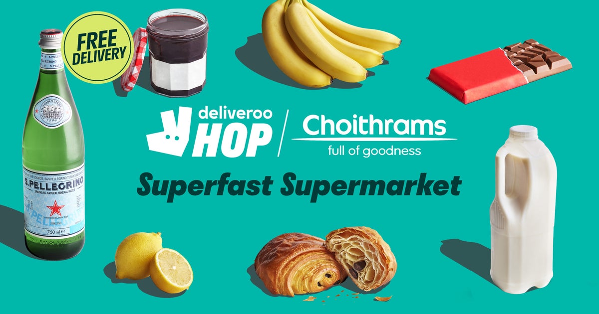 24/7 Deliveroo HOP with Choithrams delivery from Al Manhal - Order with ...