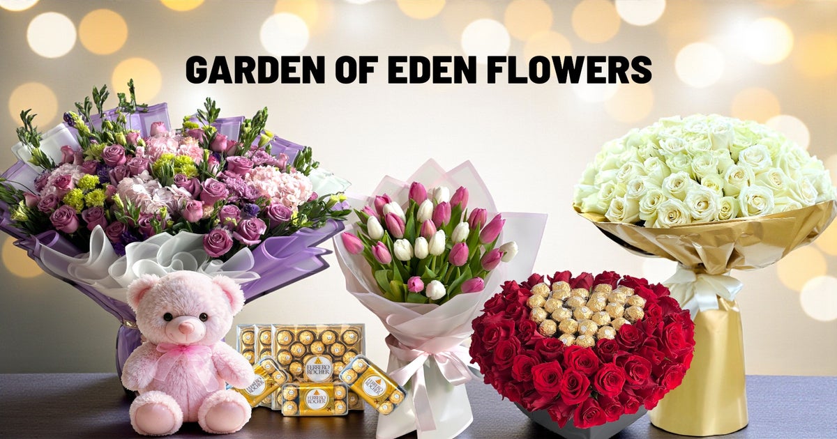 Garden Of Eden Flowers - J.L.T. delivery from J.L.T. - Order with Deliveroo