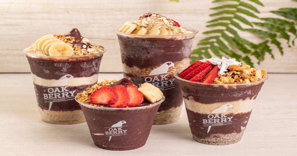 Oakberry Acai Bowls - Media City delivery from Internet City 2 - Order ...