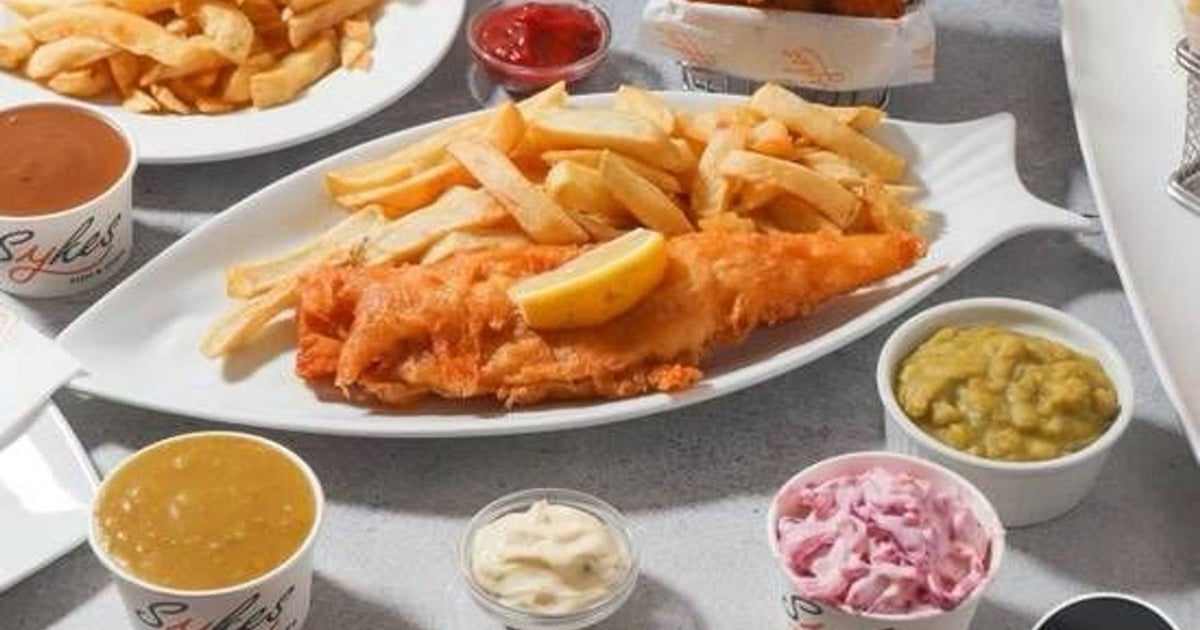Sykes Fish and Chips delivery from Swinton - Order with Deliveroo