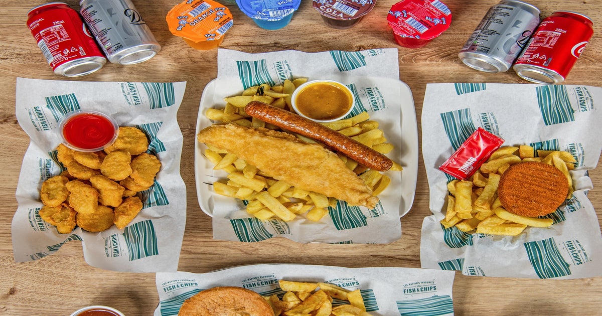 Diamond Fish Bar - Hadley delivery from Ketley - Order with Deliveroo