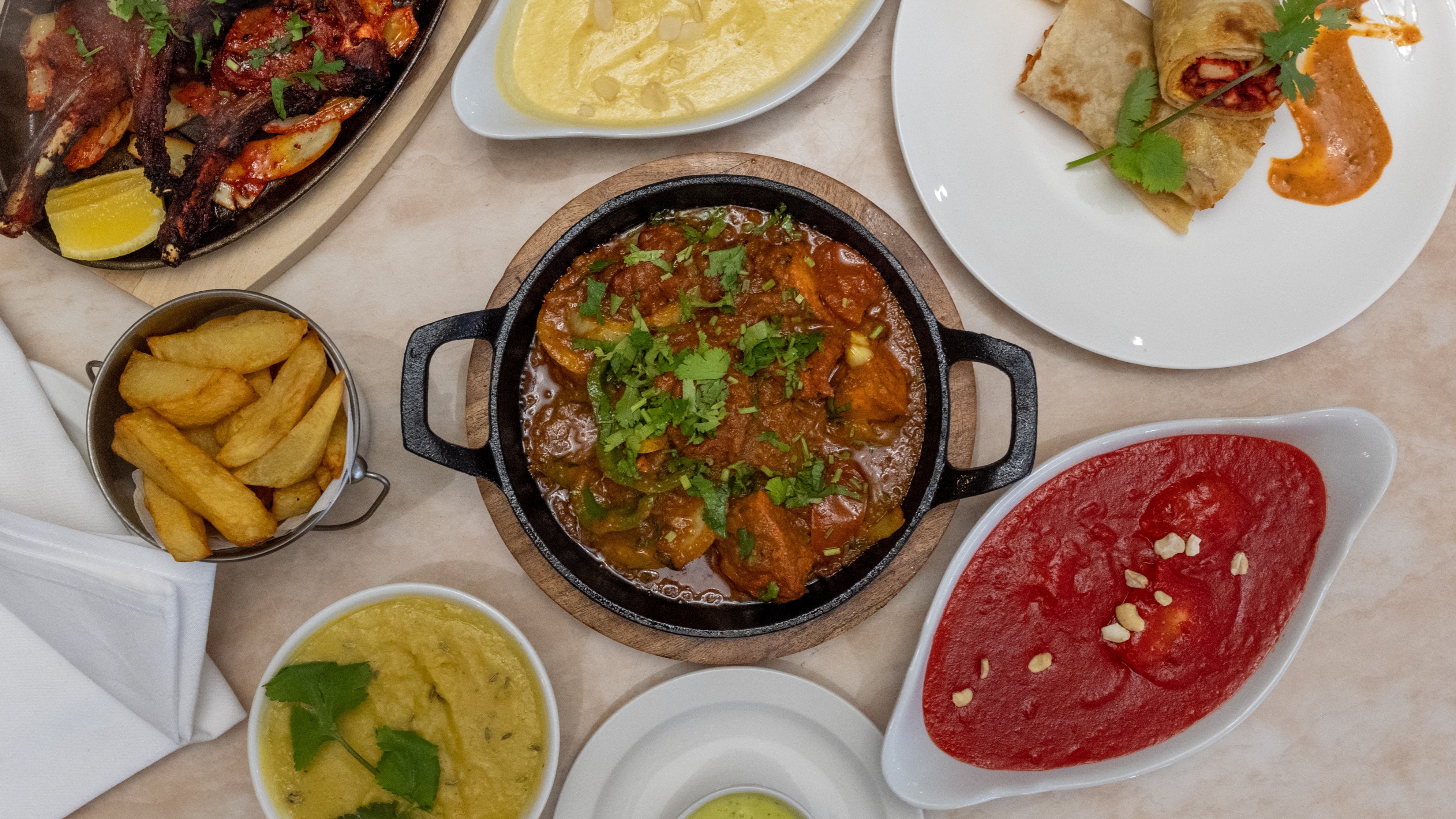 Raj Bari Indian Restaurant Takeaway delivery from Outer Newcastle ...