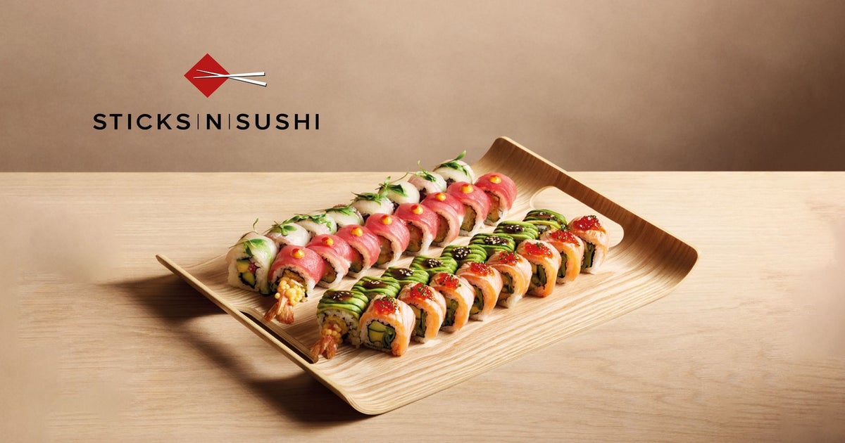 Sticks'n'Sushi - Manchester delivery from Spinningfields - Order with ...