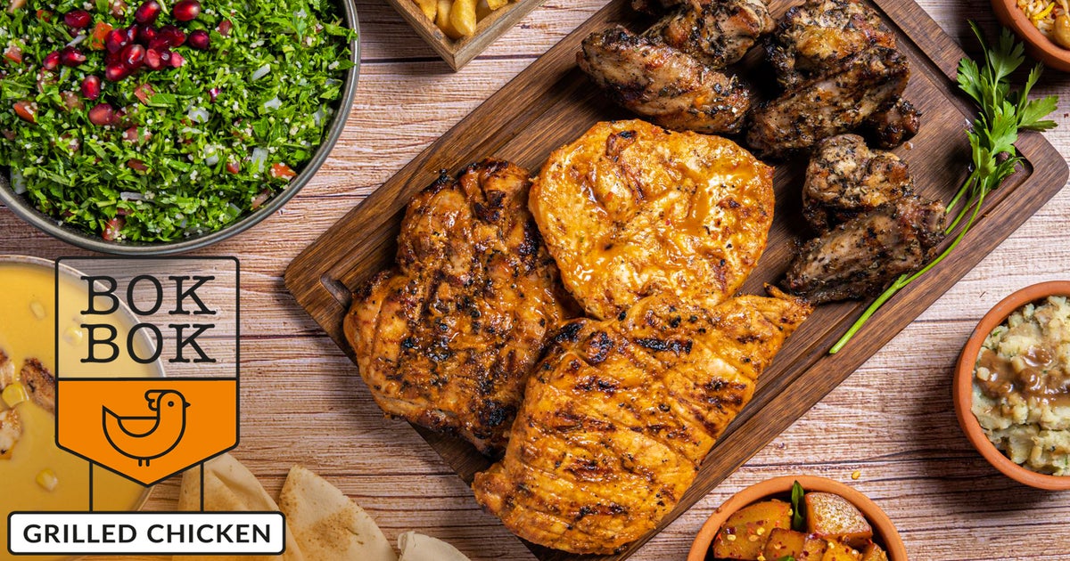 Bok Bok Grilled Chicken delivery from Al Bahyah - Order with Deliveroo