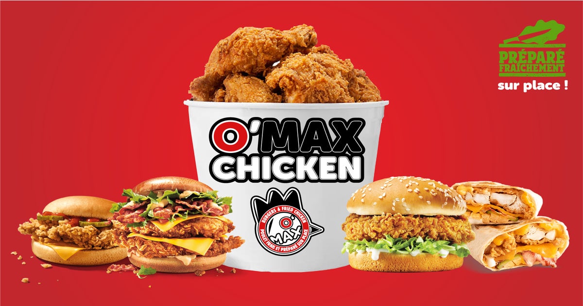O'Max Chicken livre depuis Marseille - Malpasse - Commandez avec Deliveroo