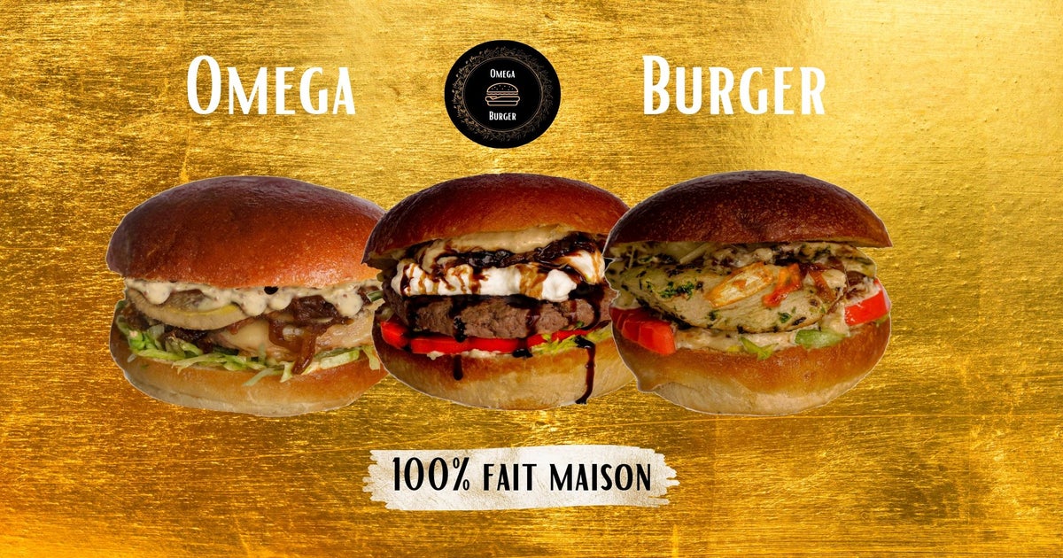 Oméga Burger livre depuis Les Arcades - Commandez avec Deliveroo