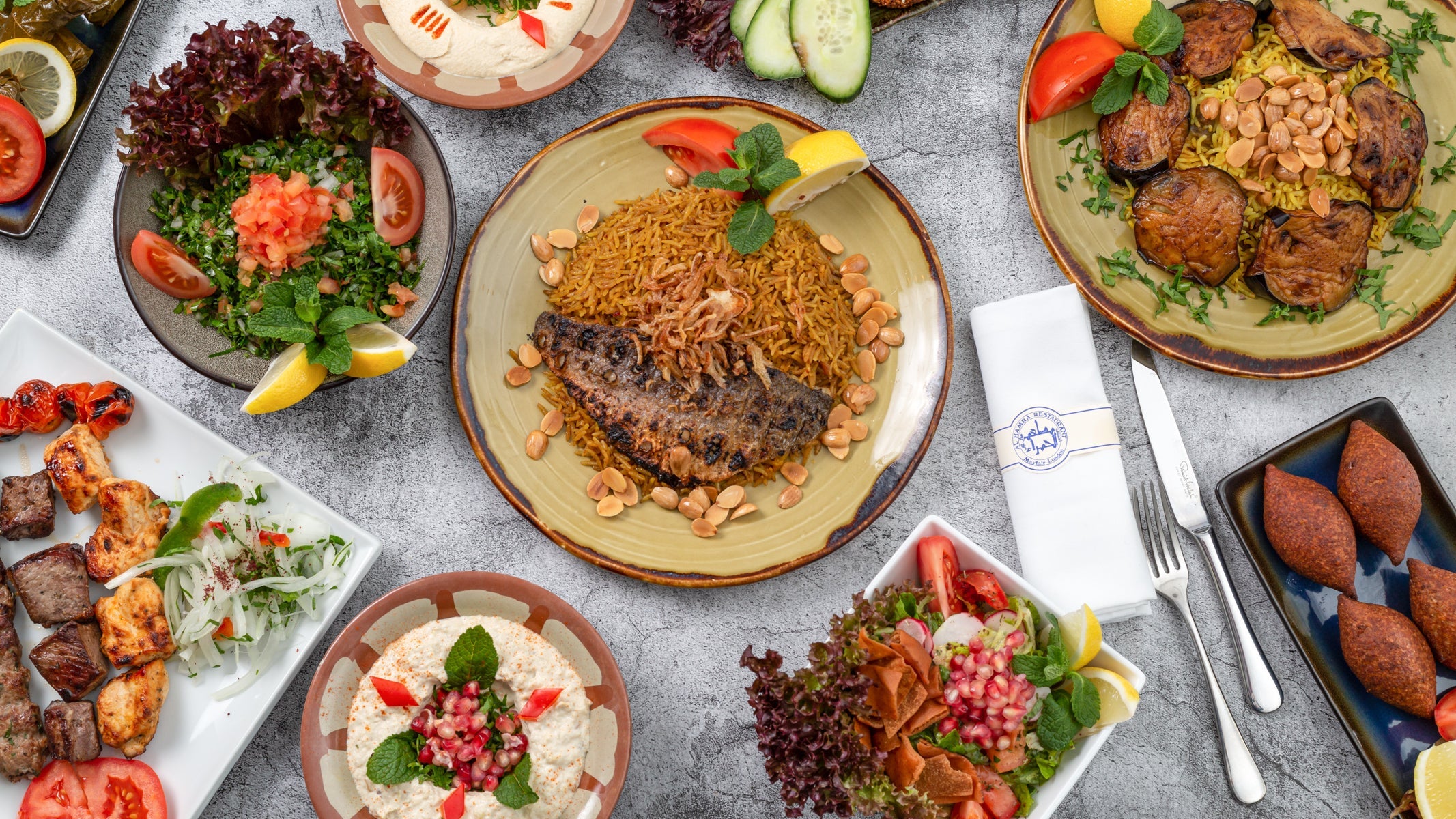 AL HAMRA & BLUE GARDEN RESTAURANT delivery from Strand - Order with ...