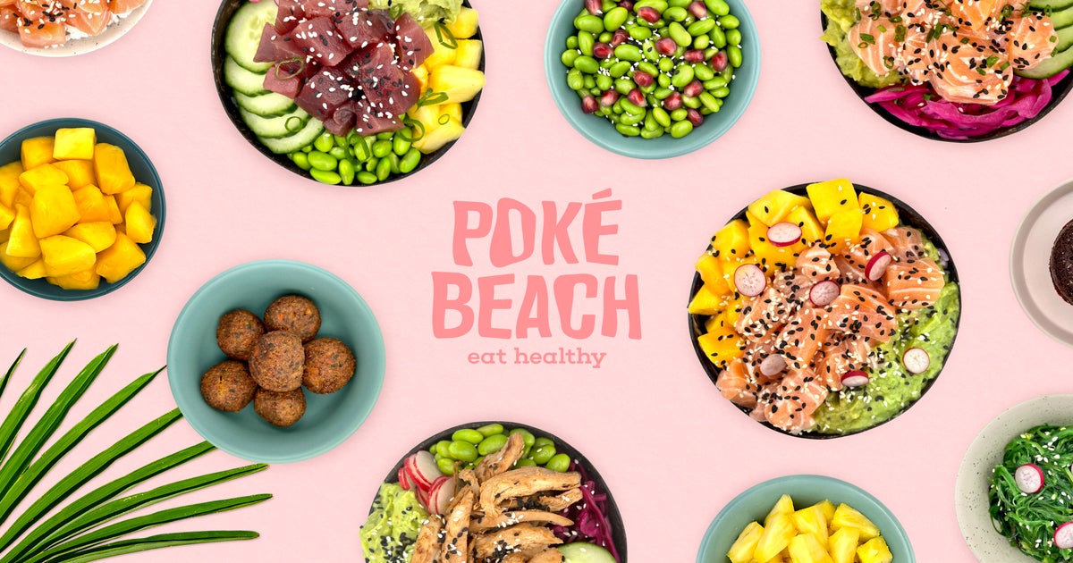 Poké Beach ☀️ delivery from Nantes - Centre - Order with Deliveroo