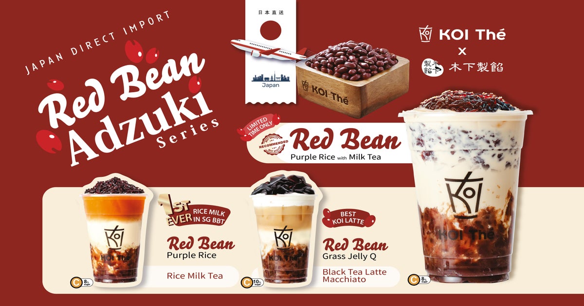 KOI Thé - One Raffles - One Raffles delivery from Raffles Place - Order ...