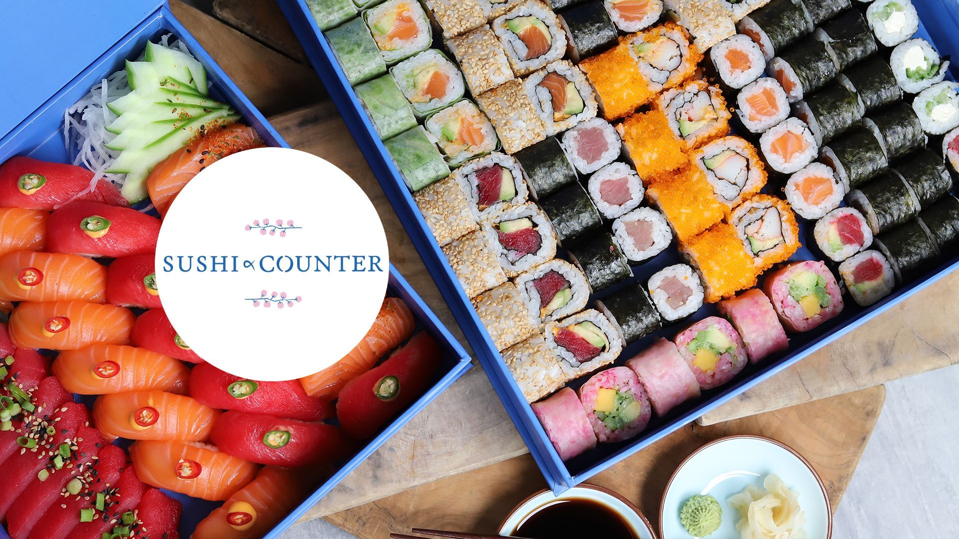 Sushi Counter delivery from Media City - Order with Deliveroo