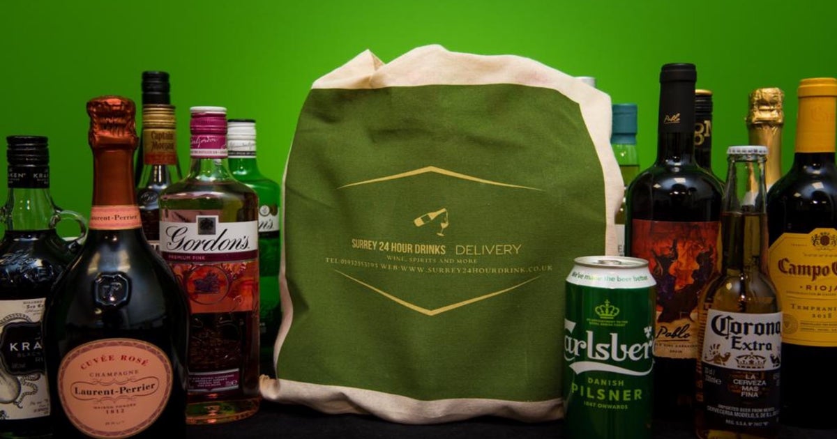 Surrey 24 Hour Drink Delivery - West Molesey delivery from Central ...