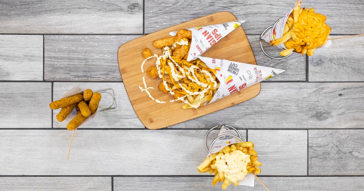 Belgian Chips - St. James's Street delivery from Brighton Centre ...