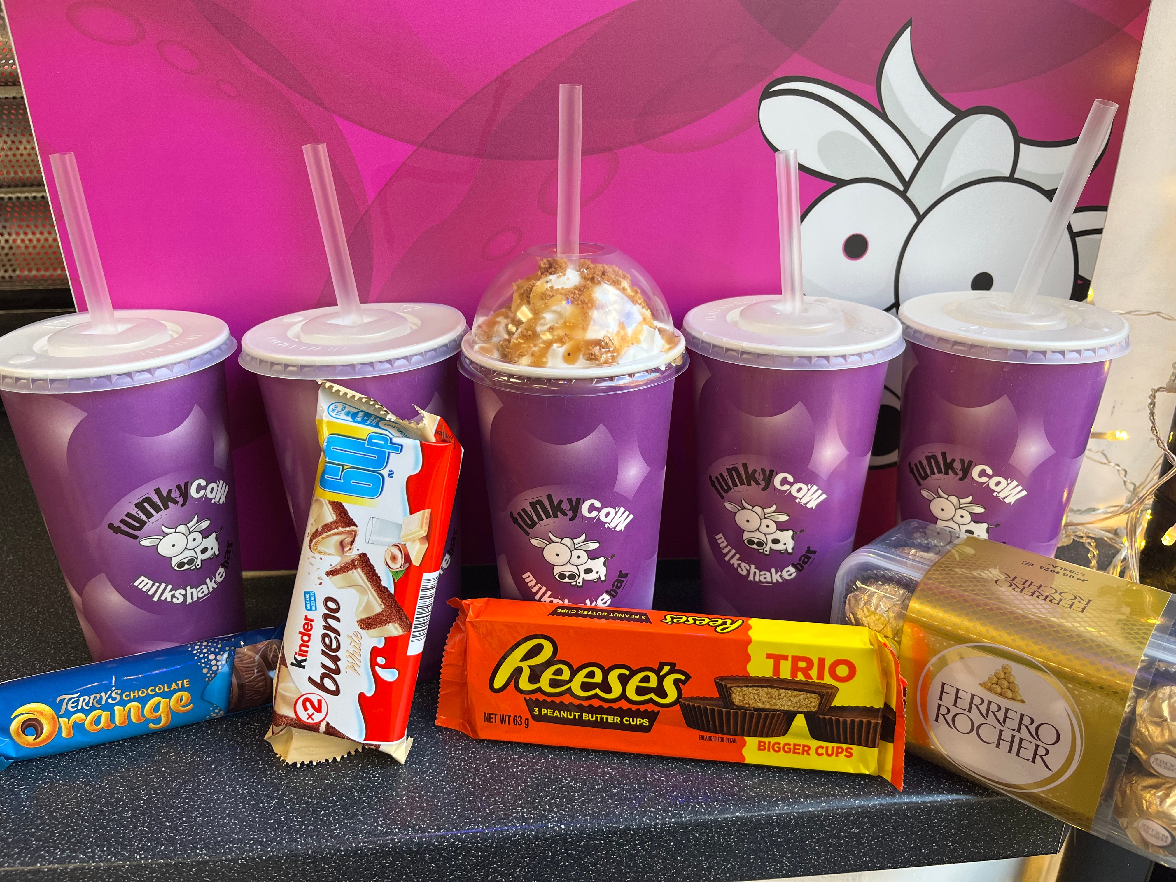 Funky Cow Milkshake Bar! - Chester City Centre delivery from Chester ...