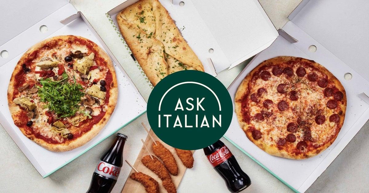 ASK Italian Pasta & Pizza - Sheffield delivery from Sheffield Centre ...