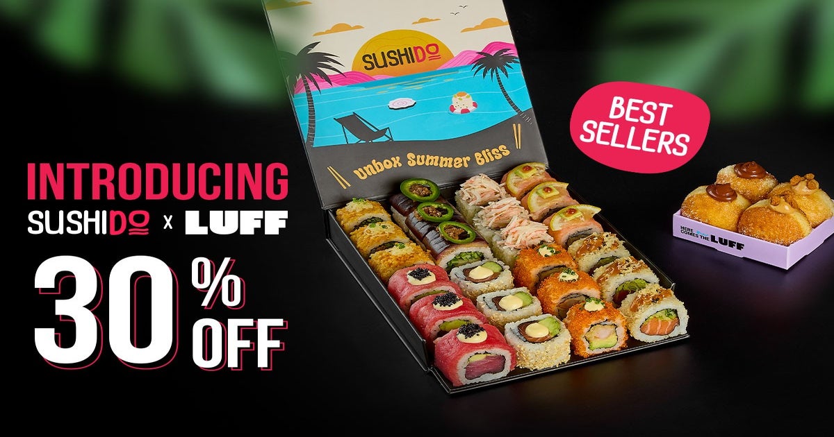 SushiDo - JLT delivery from J.L.T. - Order with Deliveroo