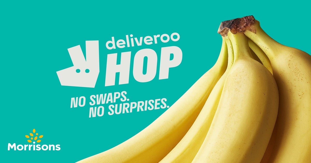 Deliveroo HOP with Morrisons delivery from Wandsworth - Order with ...