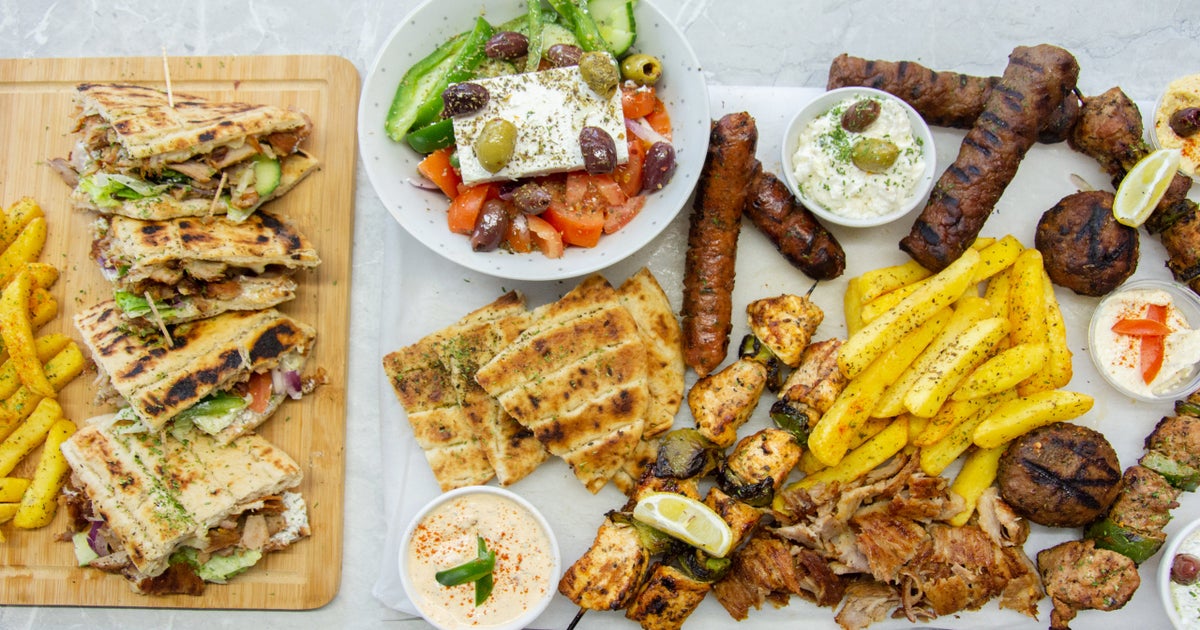 Ariston Greek Kitchen delivery from Deans - Order with Deliveroo