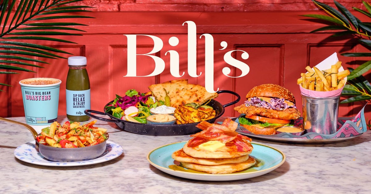 Bill's - Reading delivery from Reading Central - Order with Deliveroo