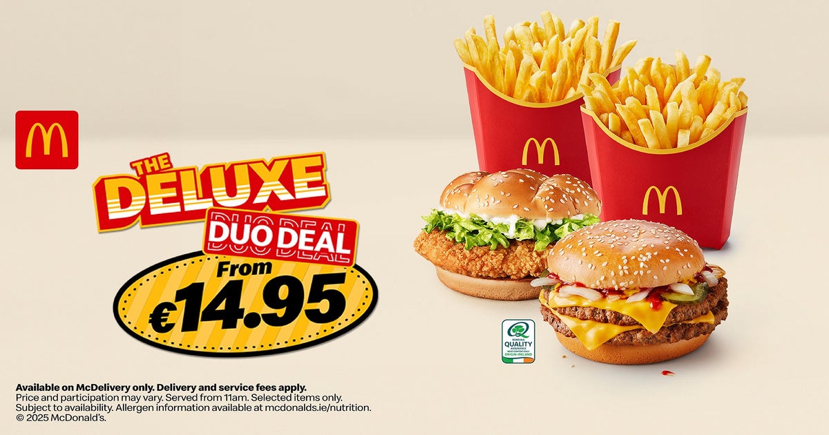 McDonald's delivery from Cork City Centre - Order with Deliveroo