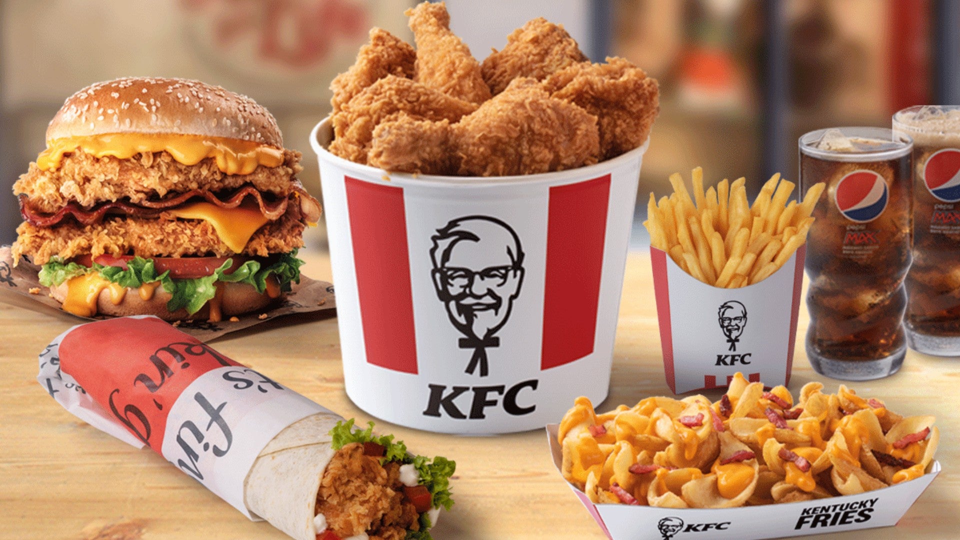 KFC entrega desde Bernabeu - Pide comida con Deliveroo