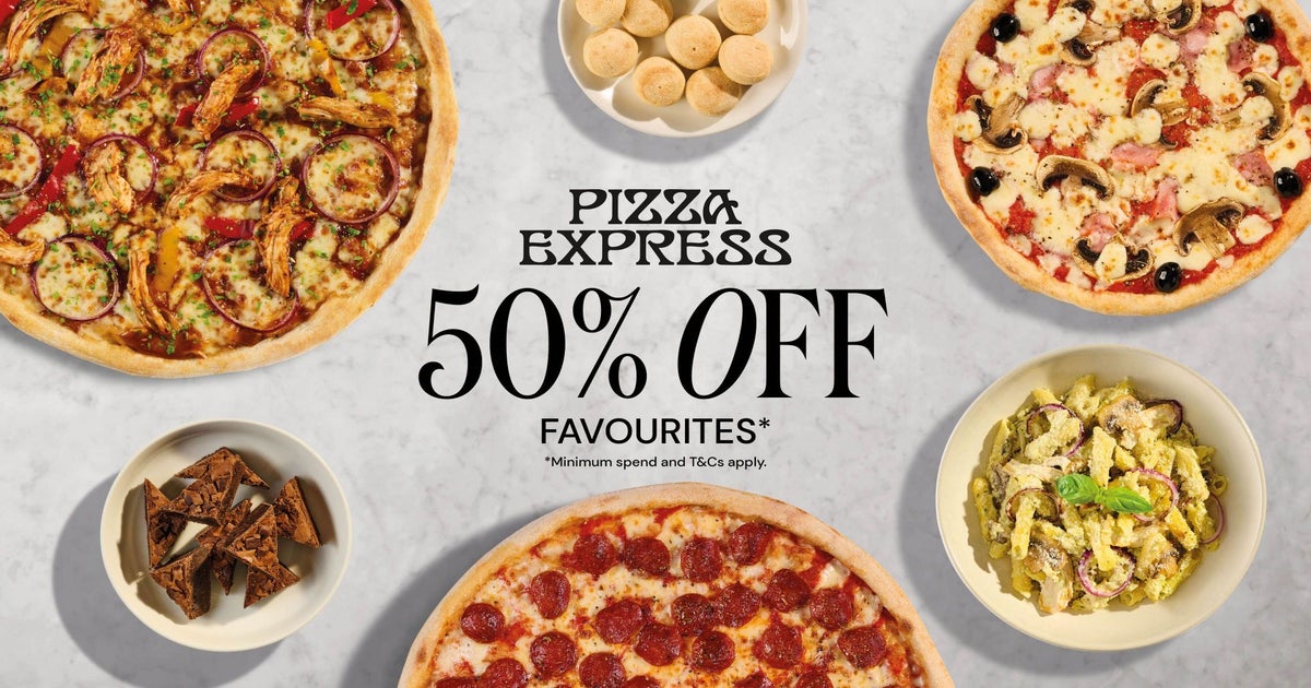 PIZZAEXPRESS PIZZA & PASTA - RUSHDEN LAKES delivery from Rushden ...