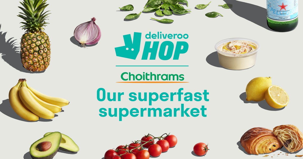 Deliveroo Hop with Choithrams delivery from HOPDT - Order with Deliveroo