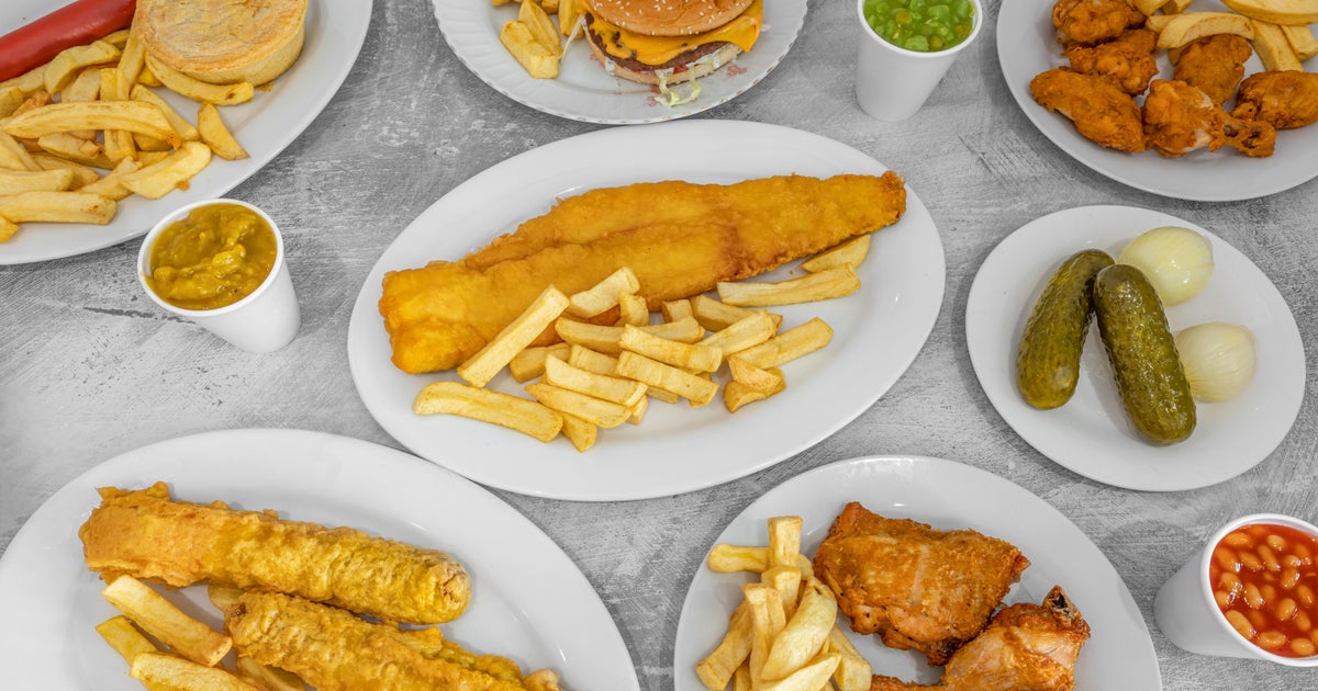 Old Captain Fish and Chips delivery from Tottenham/ Down Lane Park ...