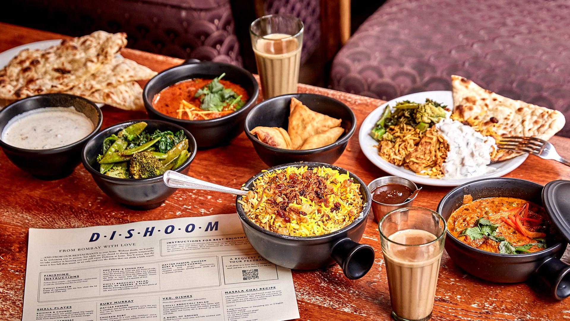 Dishoom - Canary Wharf delivery from Canary Wharf - Order with Deliveroo