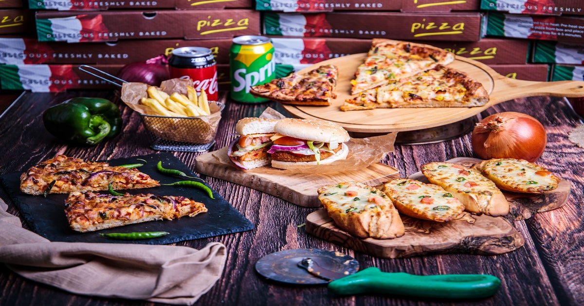 BJ's Pizza - Melton Road delivery from Rushey Fields - Order with Deliveroo