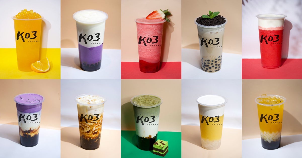 KO3 Bubble Tea - Croydon delivery from Beddington East - Order with ...