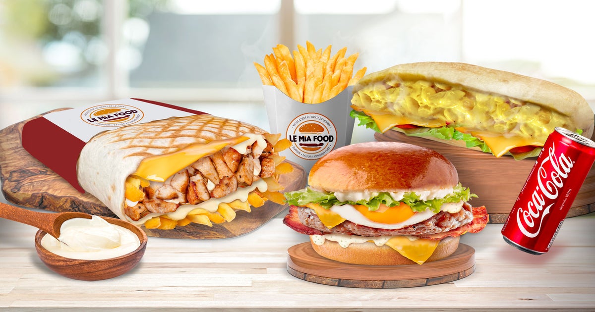 Le Mia Food 🍟🌯🍟 livre depuis Marseille - Saint-Mauront - Commandez avec ...
