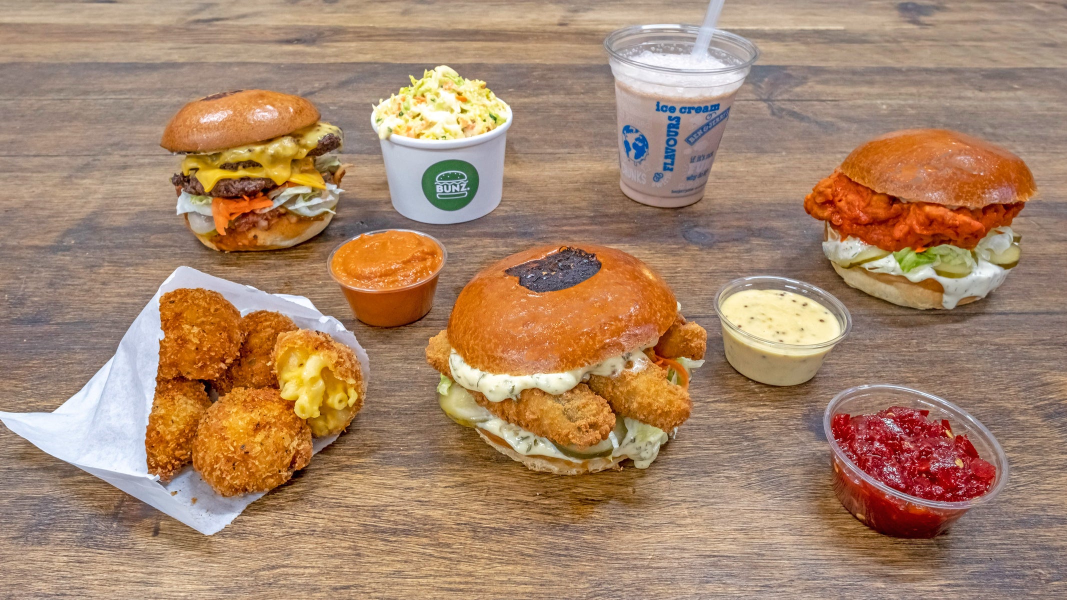 Bunz Burgers & Shakes delivery from Lambeth - Order with Deliveroo