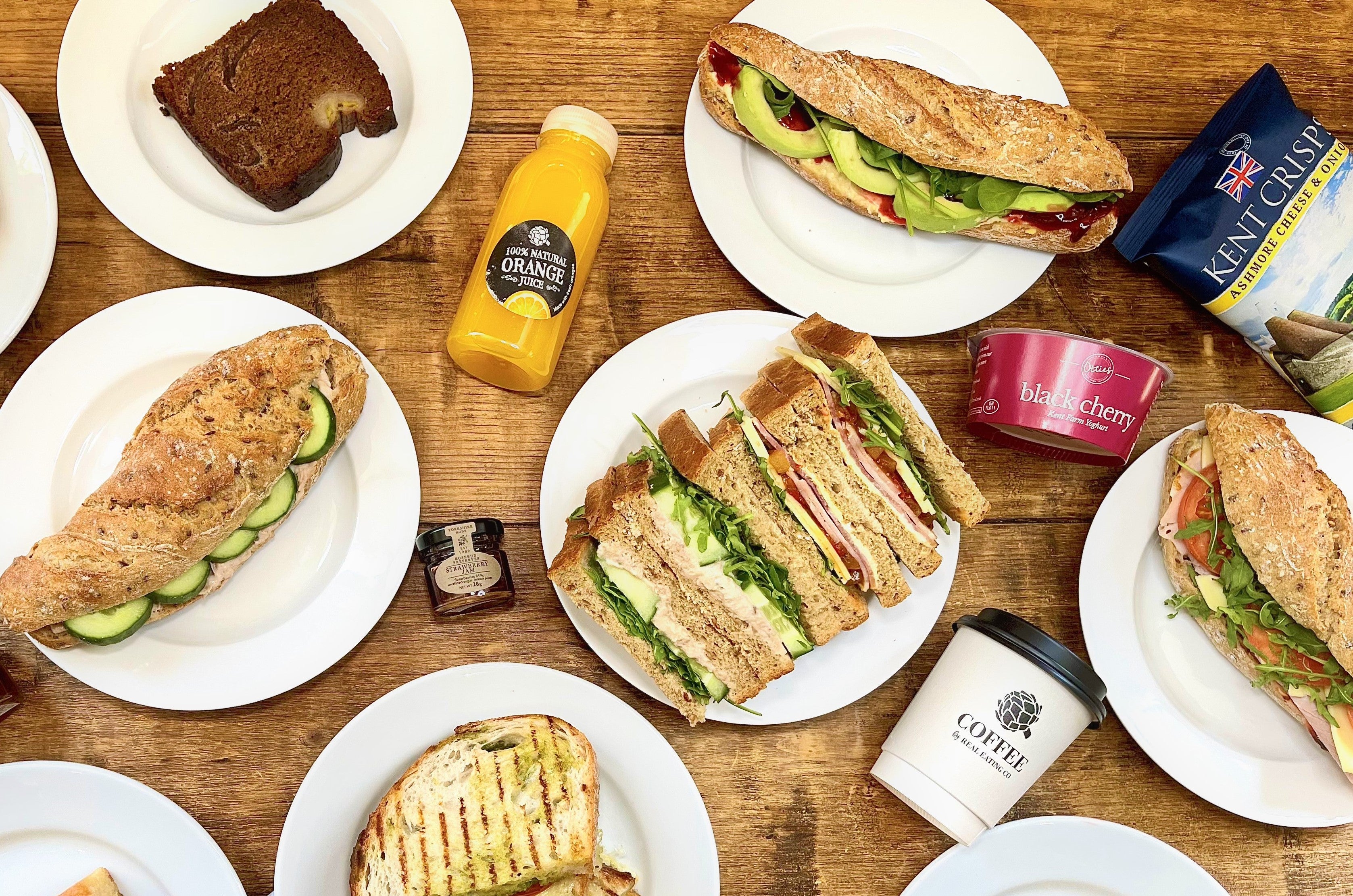 Real Eating Company Cafes - Fratton delivery from Gunwharf Quays ...