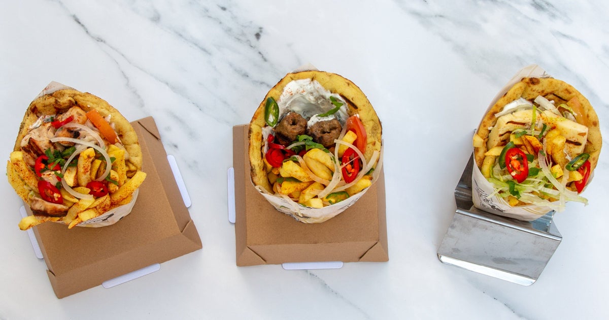 SOUVLAKI GREEK GRILL WRAPS - Marylebone delivery from Mayfair - Order ...