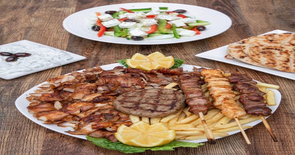Greek Gyros and Souvlaki delivery from Enfield - Order with Deliveroo