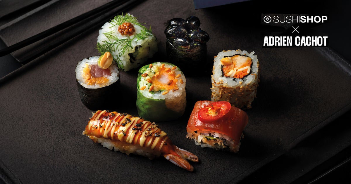 Sushi Shop - Poincaré livre depuis Paris 16ème - Avenue Victor Hugo ...