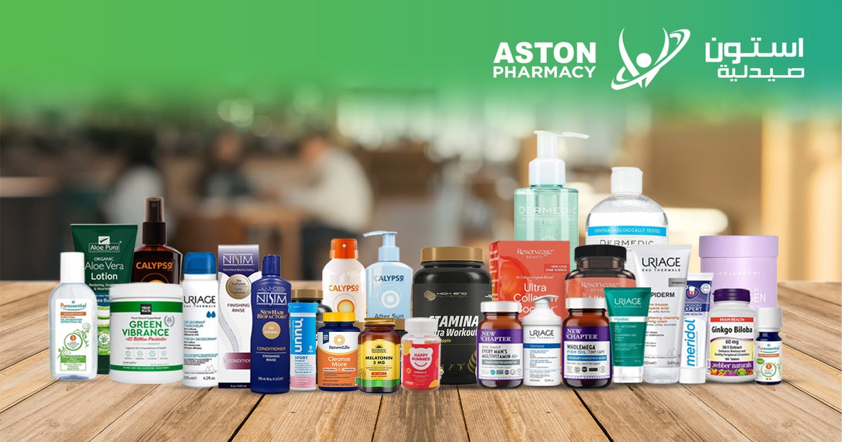 Aston Pharmacy - Dubai Business Bay delivery from Downtown Canal - Order with Deliveroo